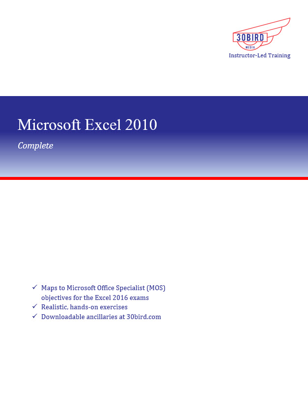 Excel 2010 Complete | 30 Bird