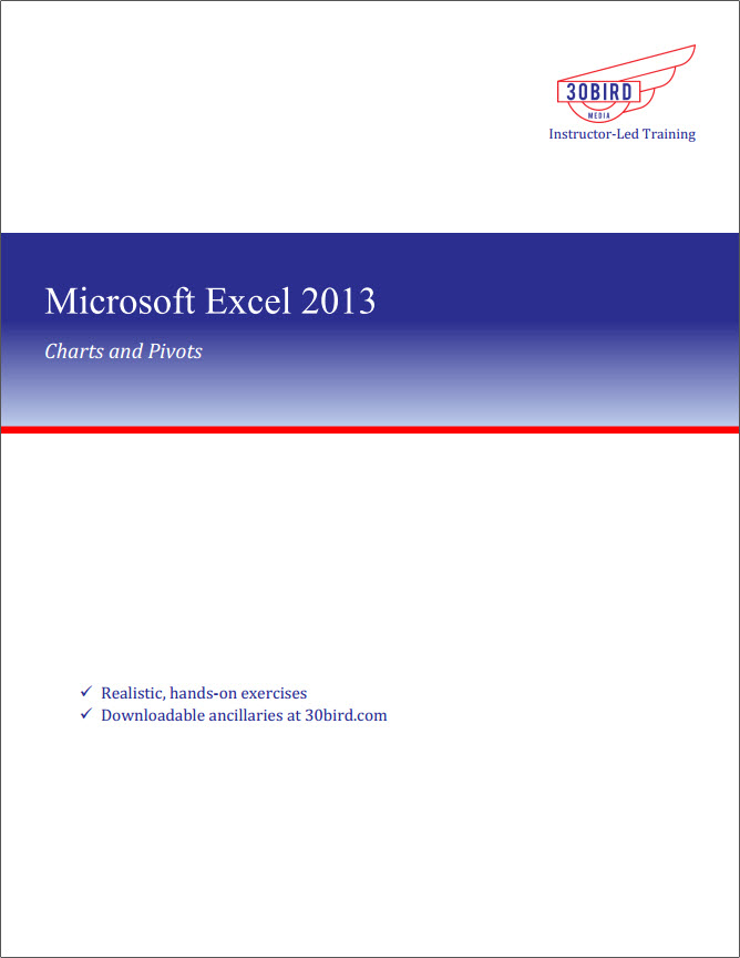 Excel 2013 Charts and Pivots - 30 Bird