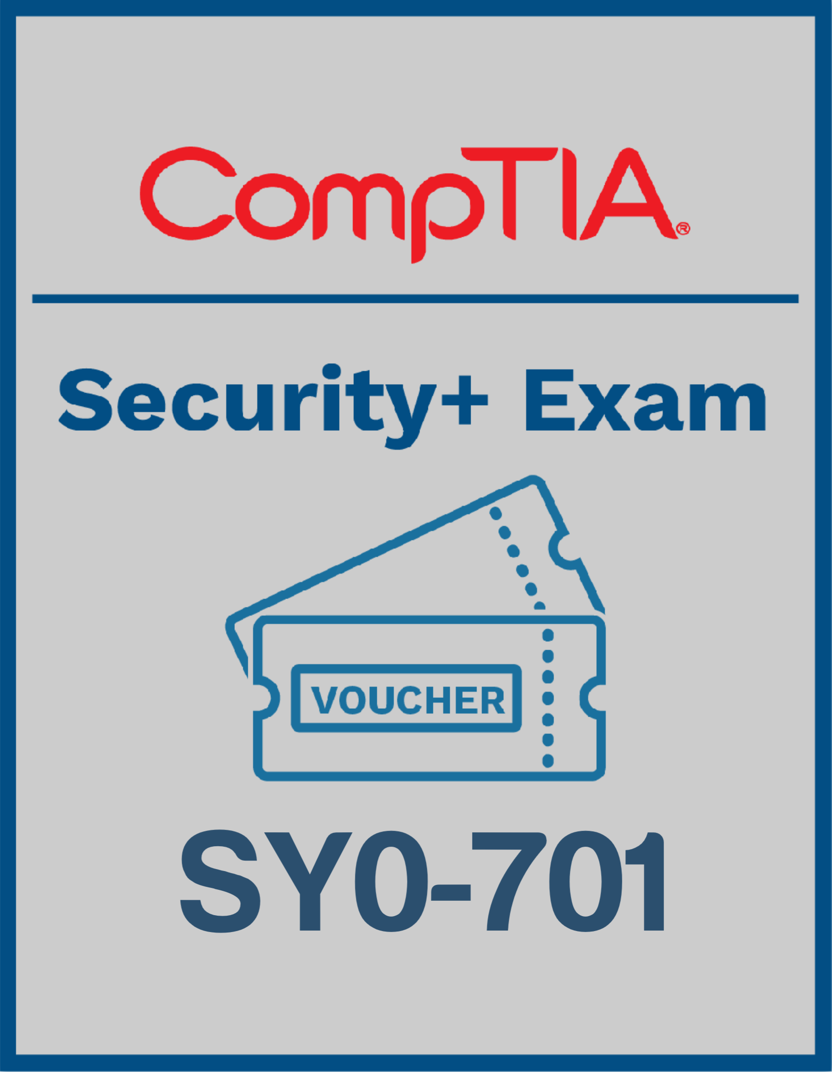 CompTIA Security+ SY0-701 Exam Voucher